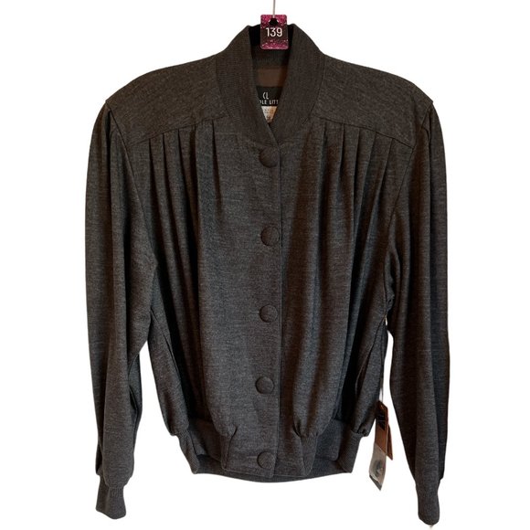 Carole Little | Jackets & Coats | 39 Carole Little Vintage Wool Jacket ...